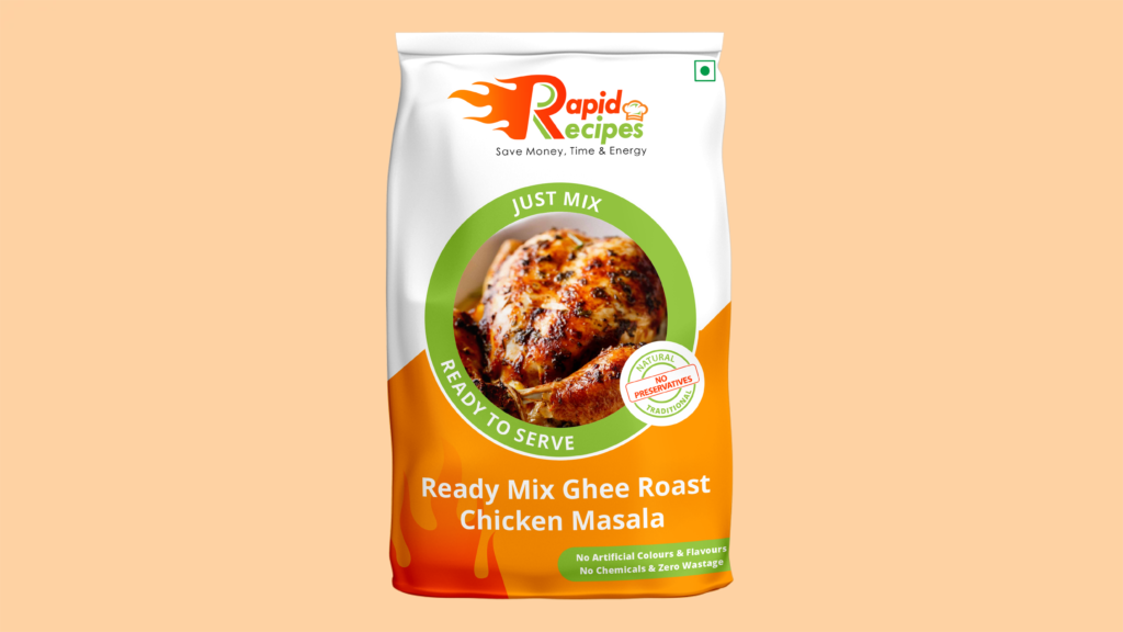 Ready Mix Ghee Roast Chicken Masala - Rapid Recipes